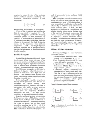 Periodically Poled Lithium Niobate Waveguides for Quantum Frequency Conversion Jim Toney Boston ...