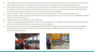 Precast Concrete Structure | PPT