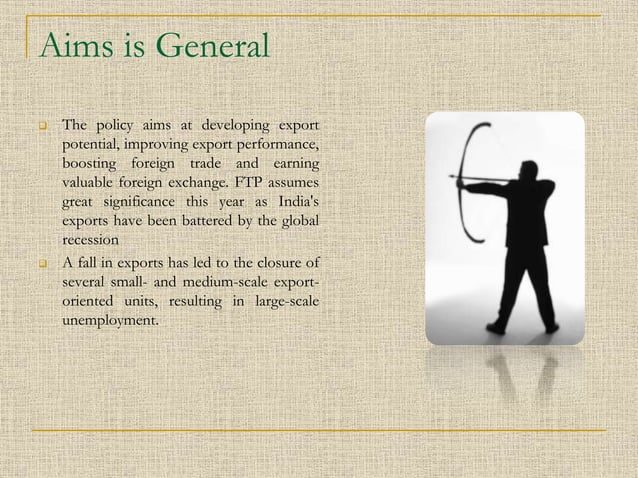 exim policy of india | PPTX | Commodities | Economy