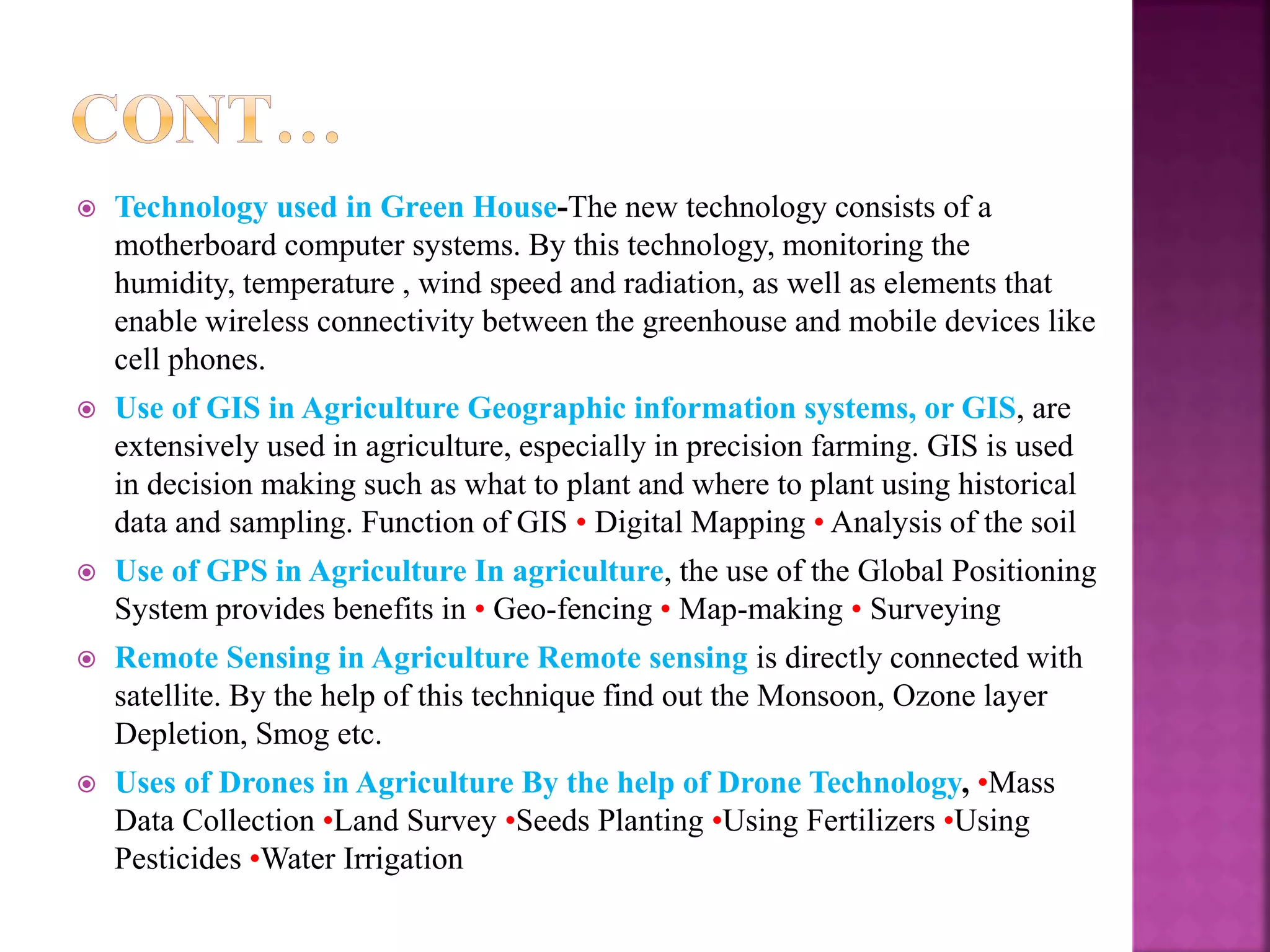 Agricultural informatics in INDIA | PPTX