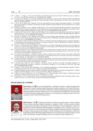 Crowd navigation for dynamic hazard avoidance in evacuation using emotional reciprocal velocity ...