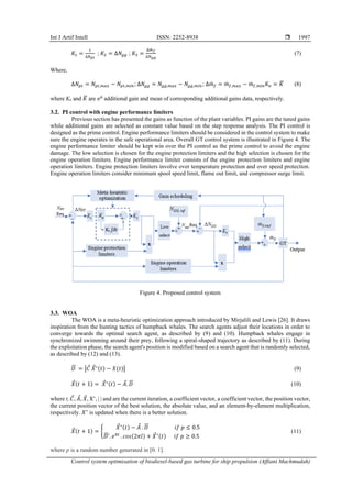 Control system optimisation of biodiesel-based gas turbine for ship propulsion | PDF