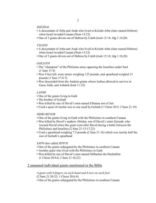 18240205 giants-in-the-bible | PDF | Christianity | Religion & Spirituality