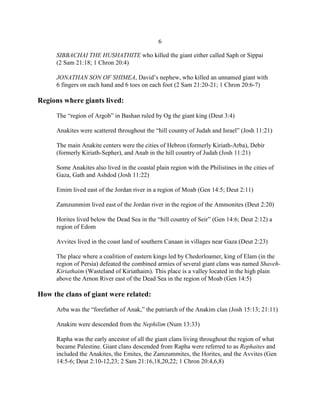 18240205 giants-in-the-bible | PDF | Christianity | Religion & Spirituality