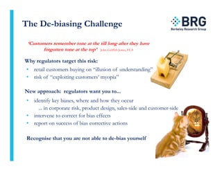 Managing Conduct and Behavioural Risk | PPT