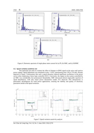 Advanced control scheme of doubly fed induction generator for wind turbine using second sliding ...