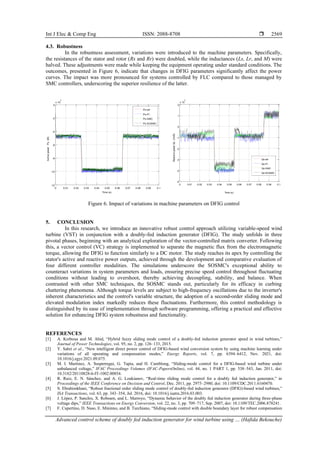 Advanced control scheme of doubly fed induction generator for wind turbine using second sliding ...