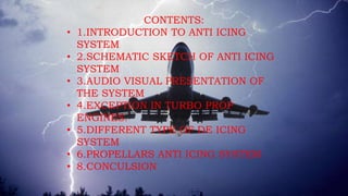 aircraft engine anti icing system | PPTX