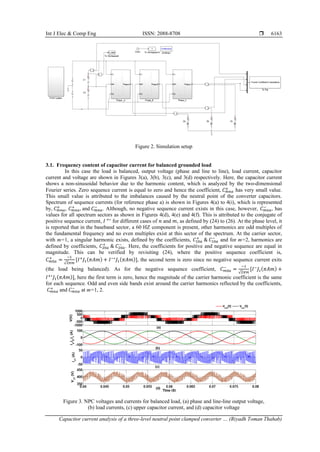Capacitor current analysis of a three-level neutral point clamped ...