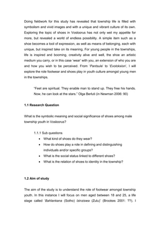 Introduction to study (draft) | PDF