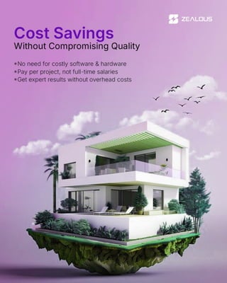 5 Key Benefits of Outsourcing 3D Architectural Visualization | PDF