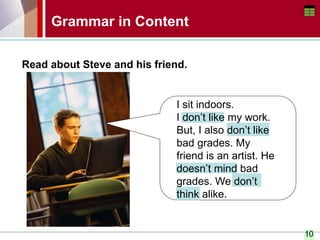 Simple present tense and rules 3rdperson | PPT