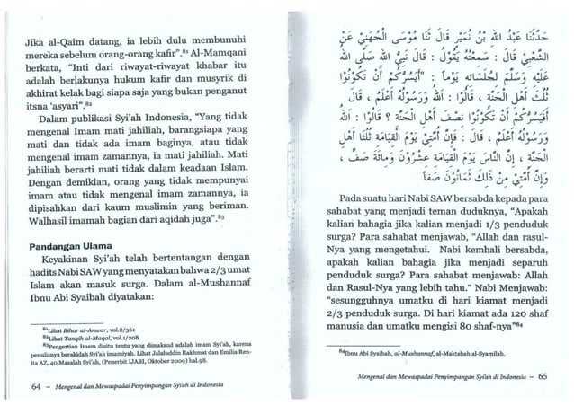 Buku panduan MUI mengenal dan mewaspadai penyimpangan syiah di ...