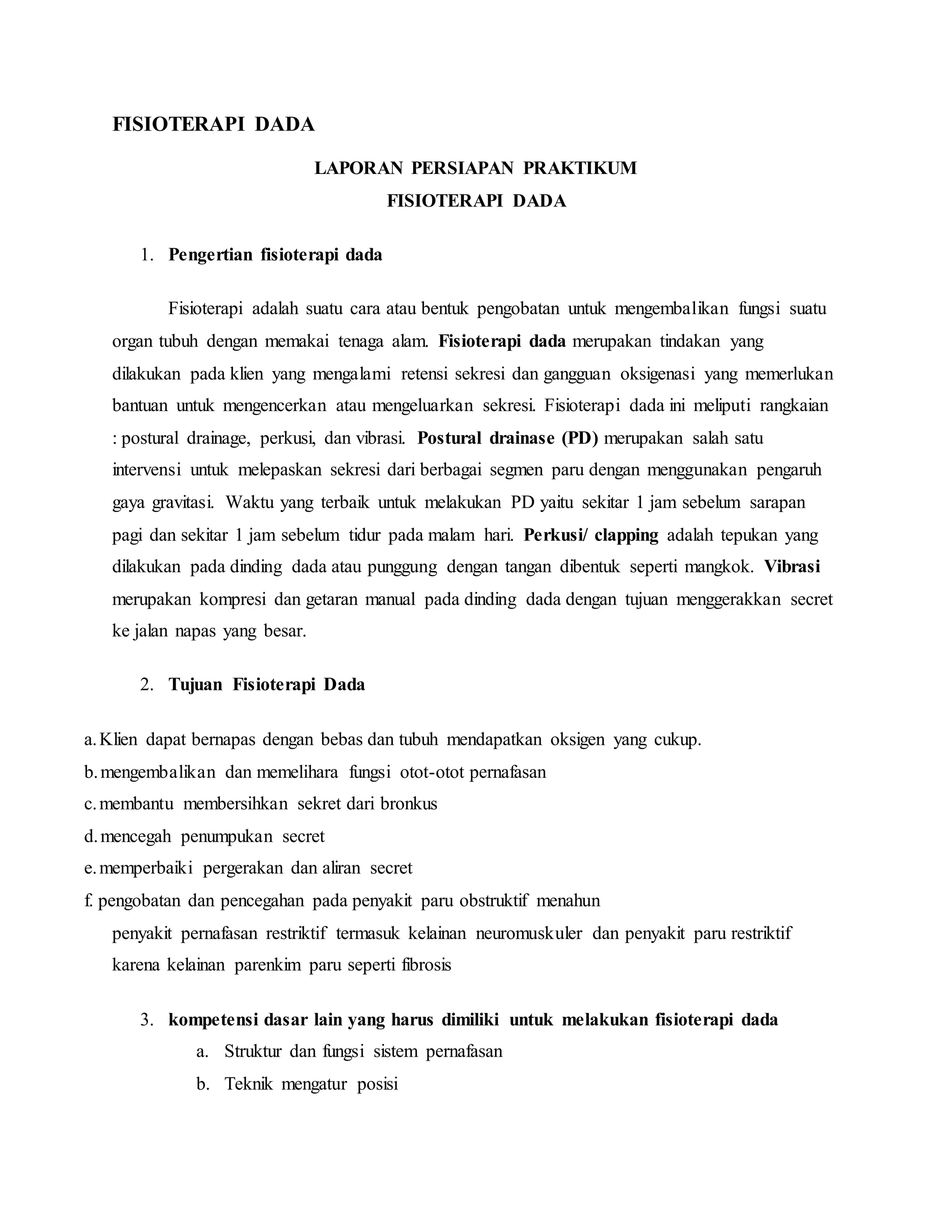 fisioterapi dada dan nebulezer | DOCX