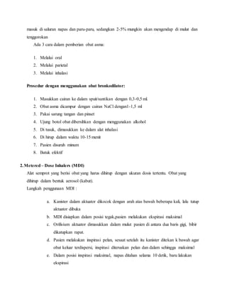 fisioterapi dada dan nebulezer | DOCX