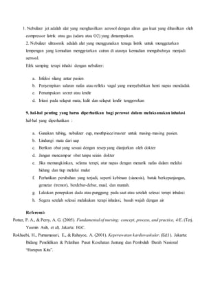 fisioterapi dada dan nebulezer | DOCX