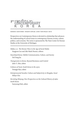 Revisiting Minjung New Perspectives On The Cultural History Of 1980s ...