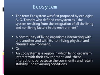 ECOSYSTEM | PPT
