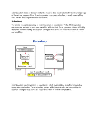 1834902142(error detection and correction) | PDF | Computer Networking | Computing