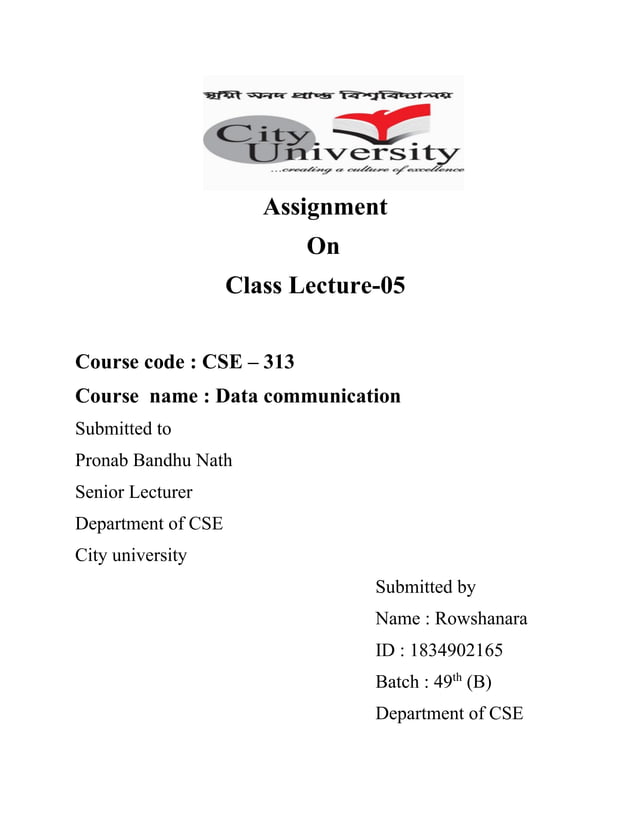 1834902165(dc assignment 05) | PDF | Free Download