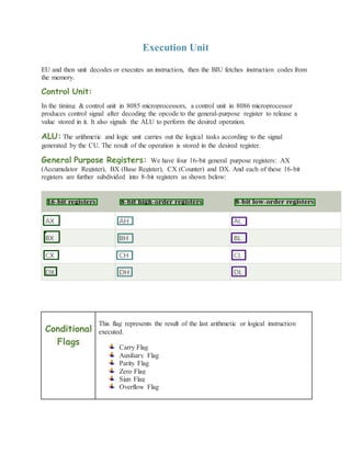 Details 8086 Microprocessor | PDF
