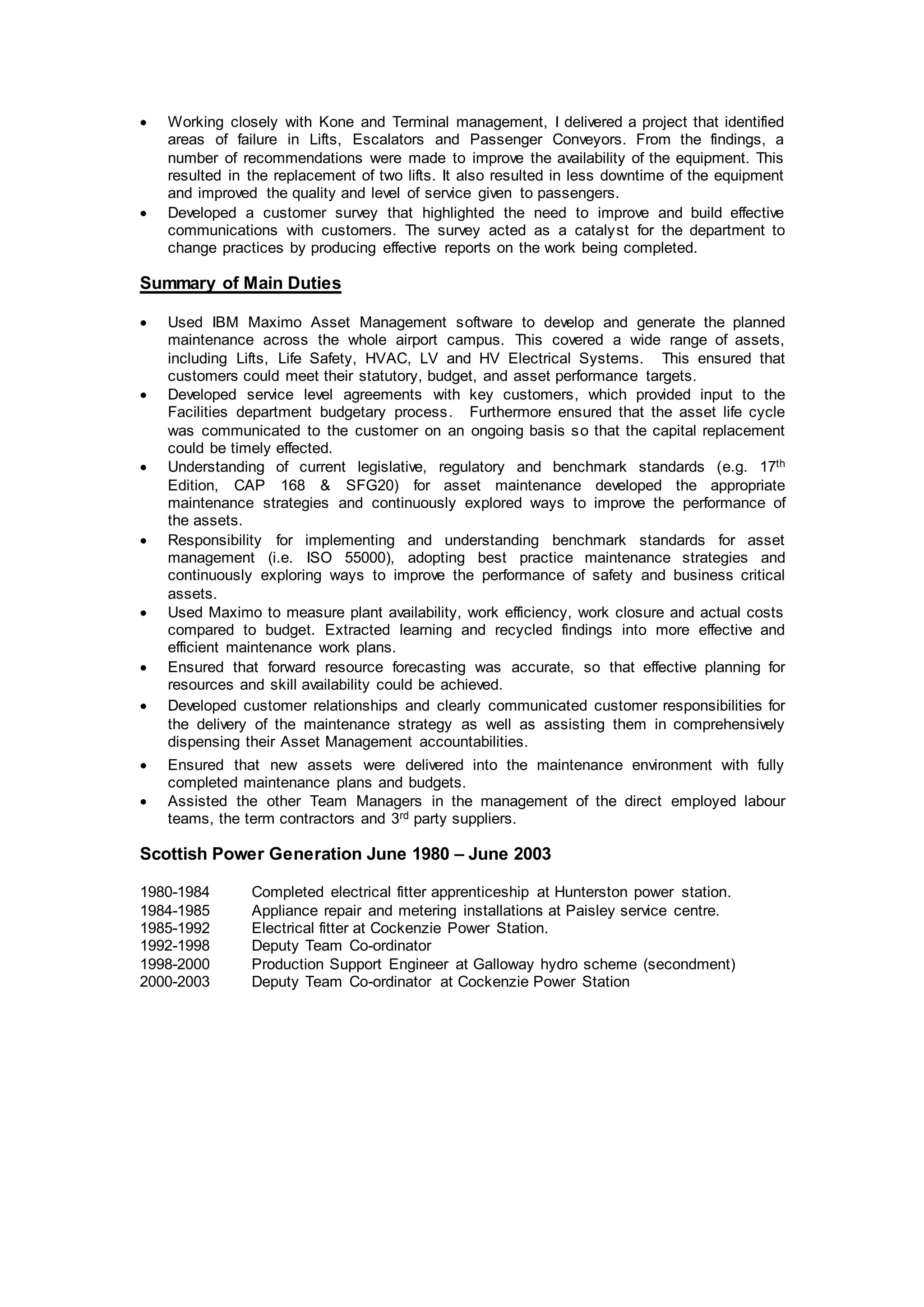 John Stewart CV 2016 | DOCX