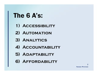 6 A's Deduction Software Selection - Susanne Petersson | PDF