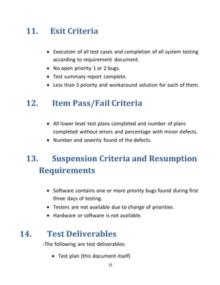 System Test Plan for Accounts Payable System | DOCX