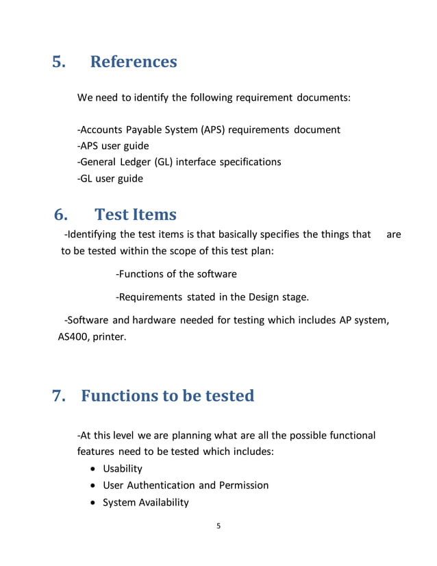 System Test Plan for Accounts Payable System | DOCX | Operating Systems ...