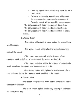 System Test Plan for Accounts Payable System | DOCX