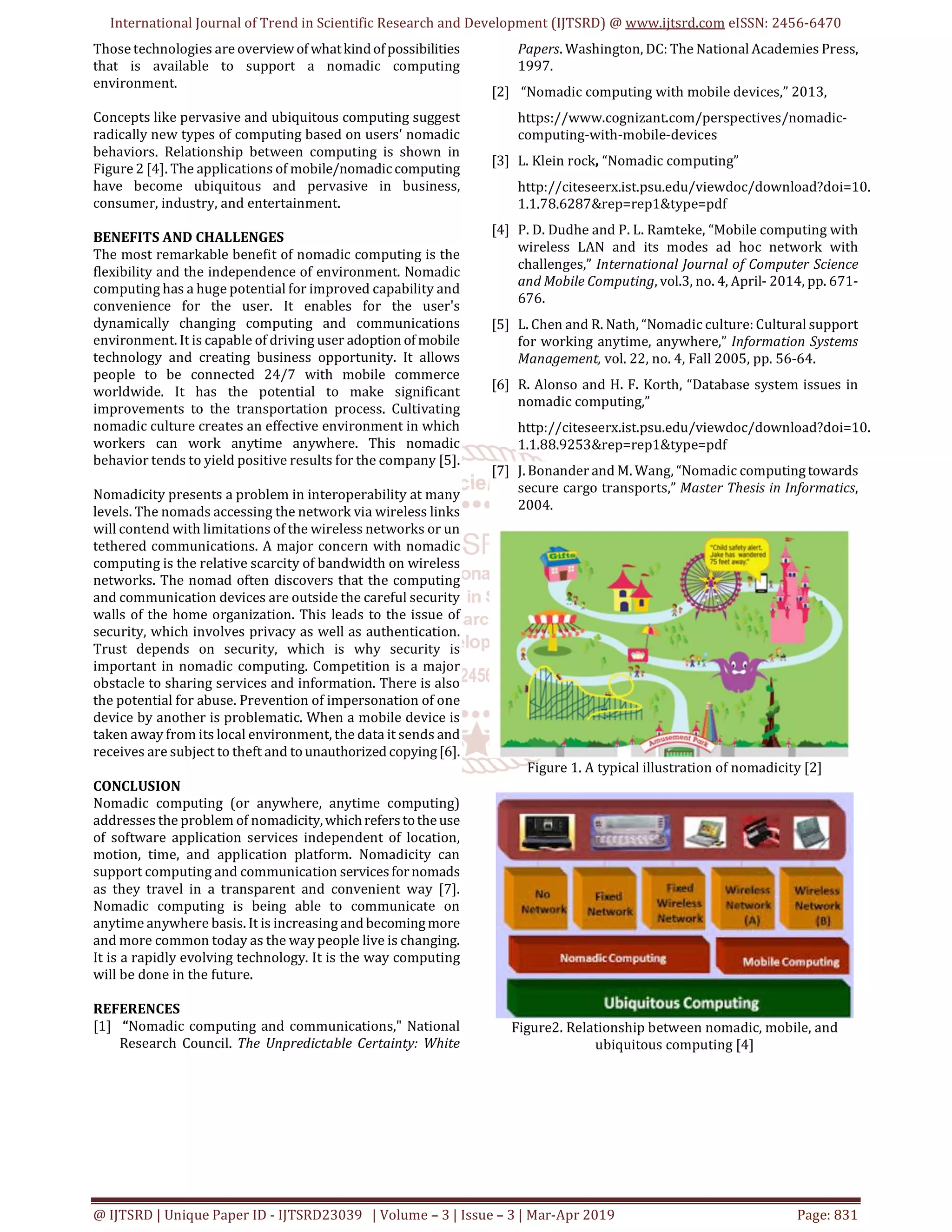 Nomadic Computing A Primer | PDF | Laptops | Computing