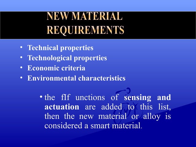 advance materials | PPT