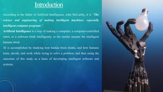 Artificial Intelligence. | PPTX