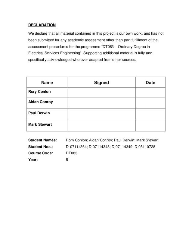 Group Assignment 1 