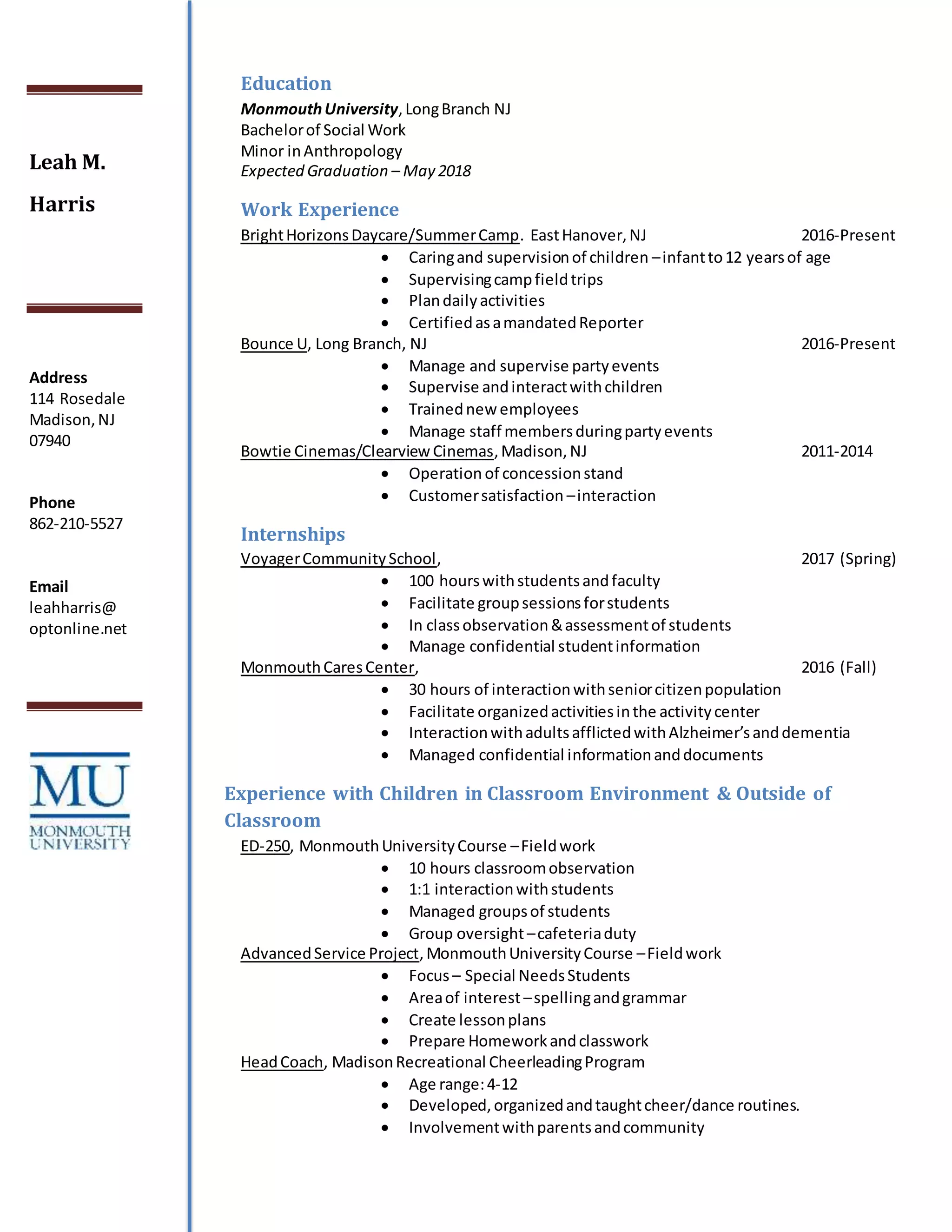 offical resume | PDF