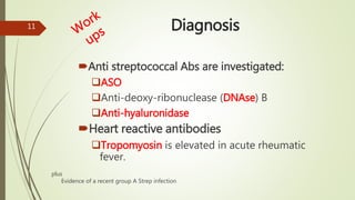 Rheumatic fever | PPTX