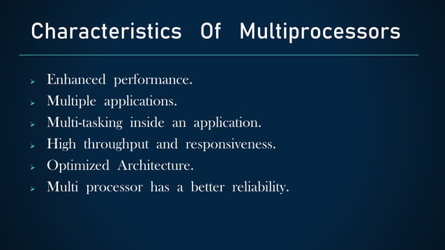 Multi Processors And Multi Computers | PPTX | Operating Systems | Computer Software and Applications