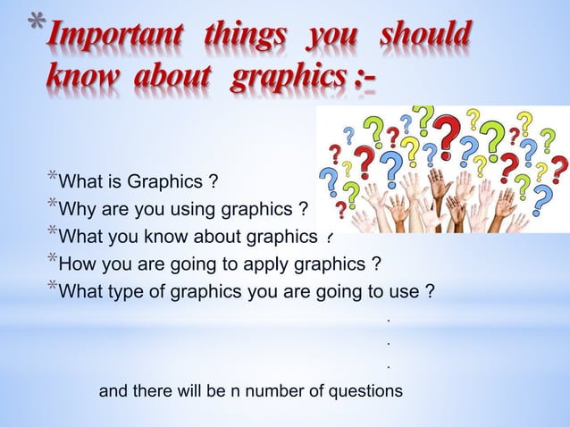 Adding graphics to the presentation | PPT