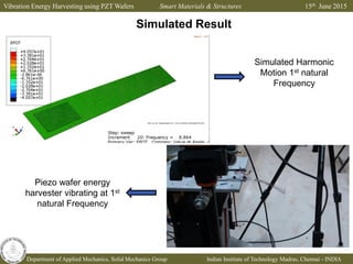smart materials structures & Vibration Energy Harvesting using PZT ...