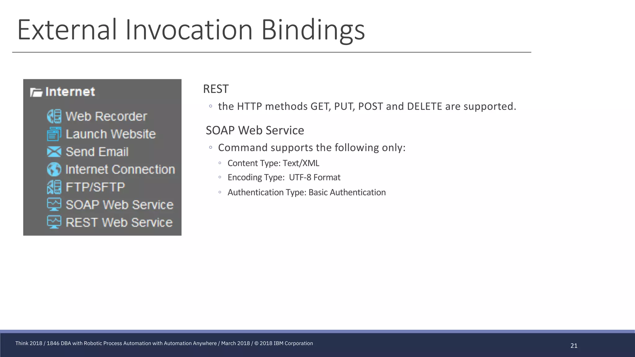 1846 Business Automation with IBM Robotic Process Automation (RPA) | PDF