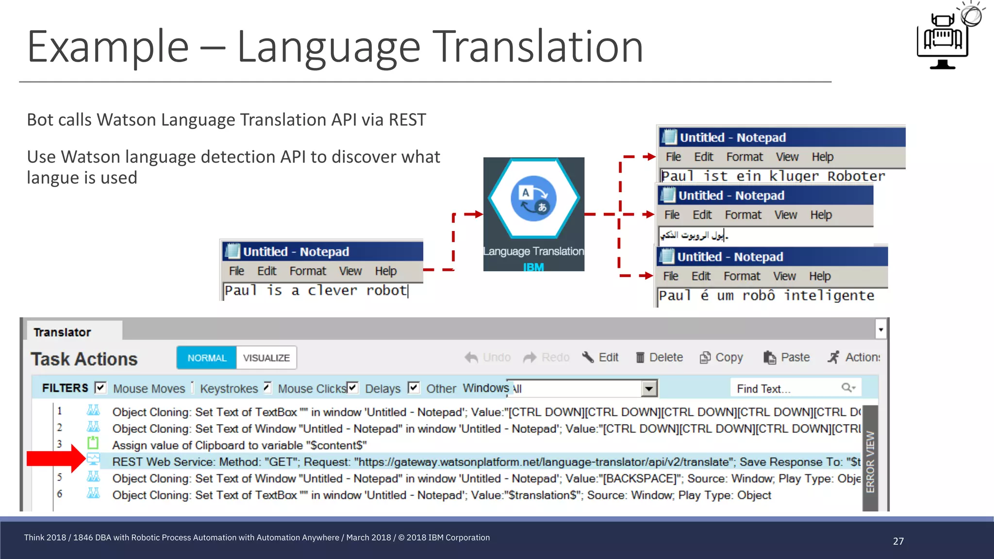 1846 Business Automation with IBM Robotic Process Automation (RPA) | PDF