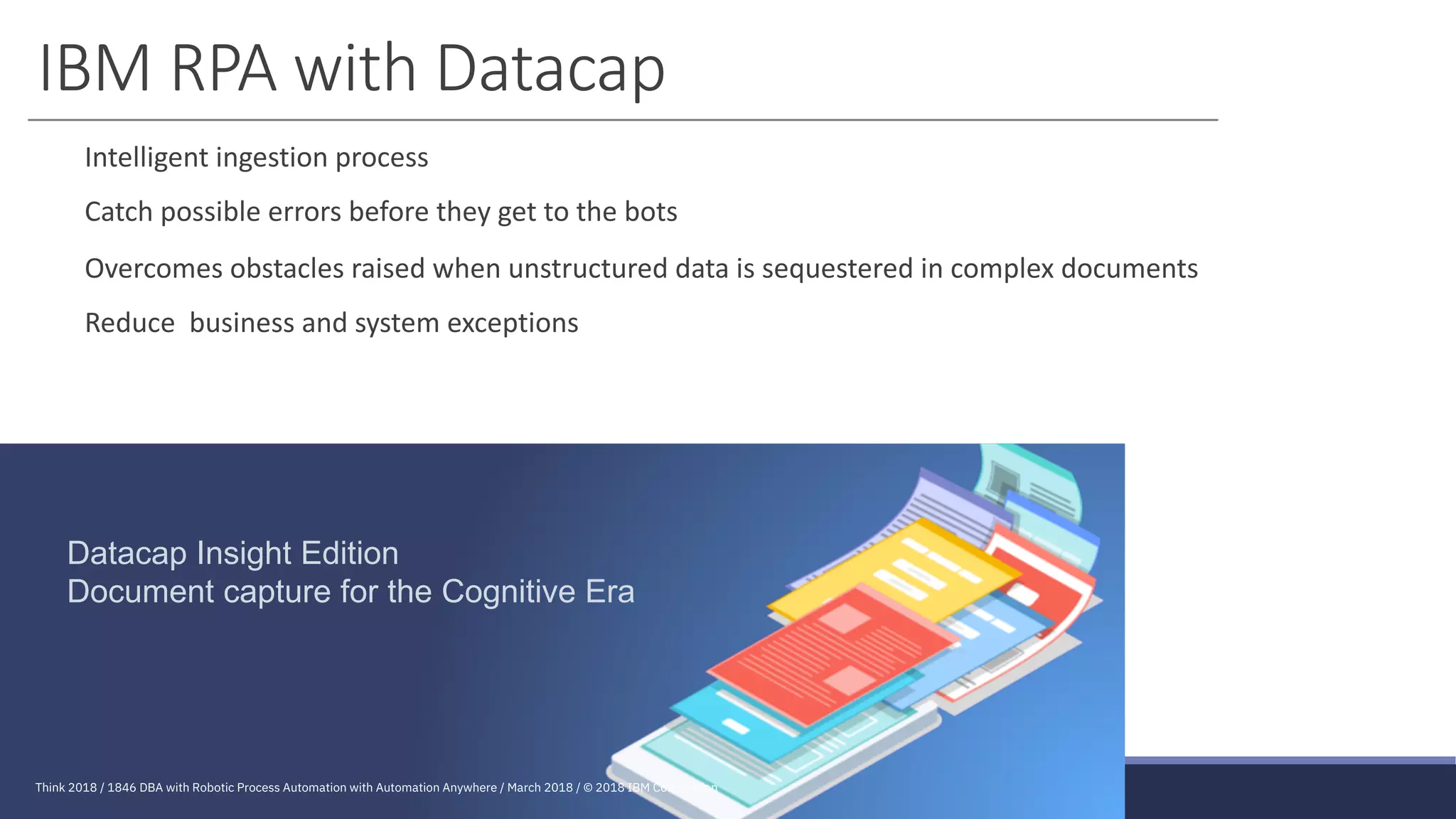 1846 Business Automation with IBM Robotic Process Automation (RPA) | PDF