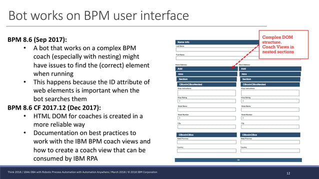 1846 Business Automation with IBM Robotic Process Automation (RPA) | PDF | Robotics | Technology ...