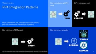 1846 Business Automation with IBM Robotic Process Automation (RPA) | PDF