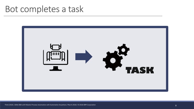 1846 Business Automation With Ibm Robotic Process Automation Rpa Pdf Robotics Technology