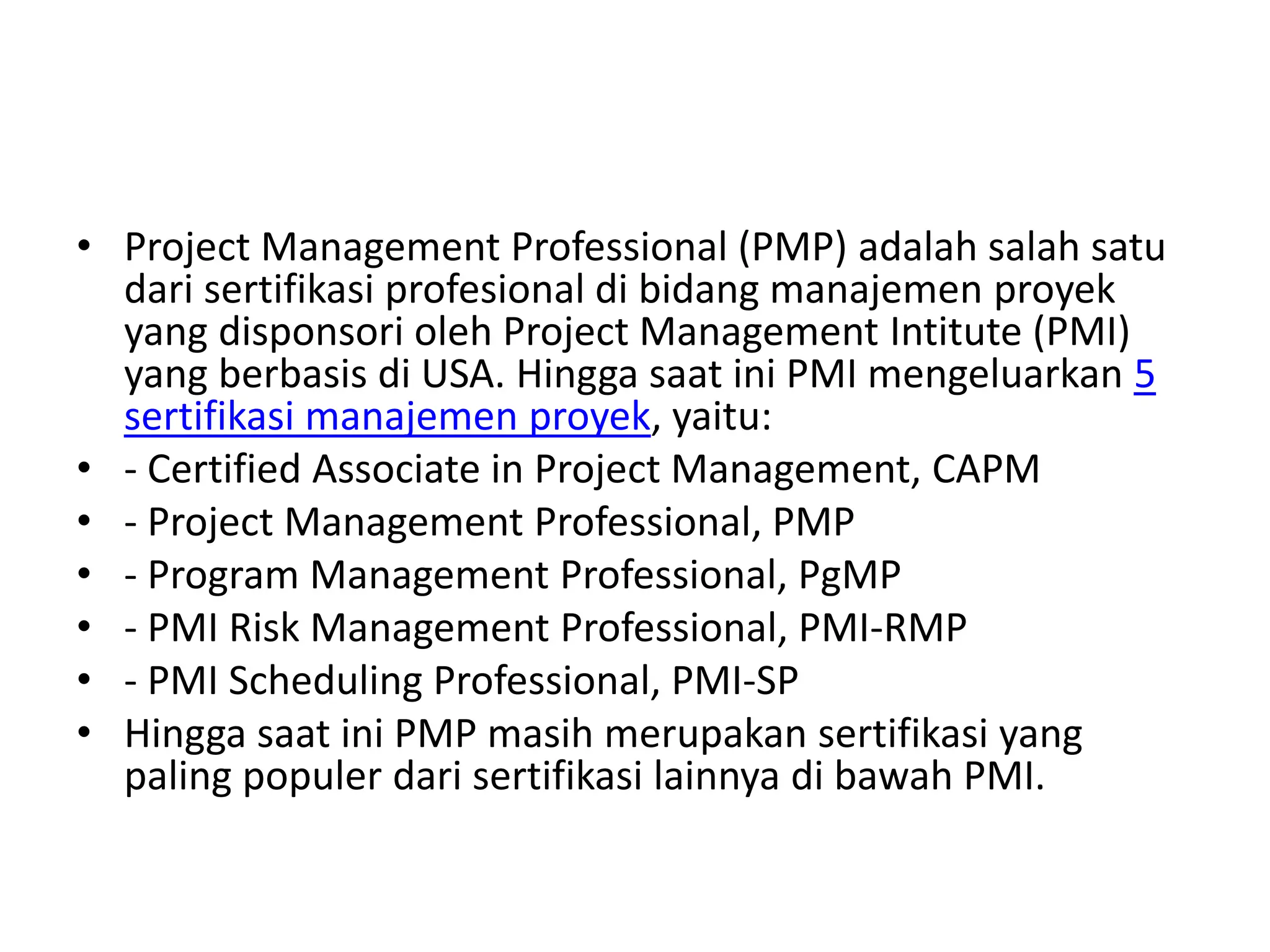 18489 project manager professional (pmi) | PPTX