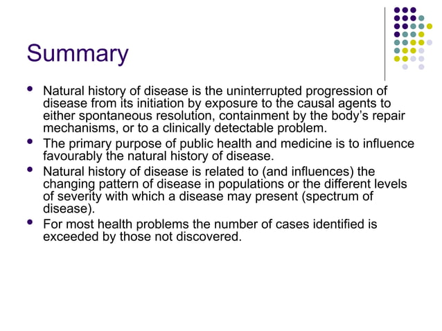 Stanford Natural Spectrum Of Disease.ppt