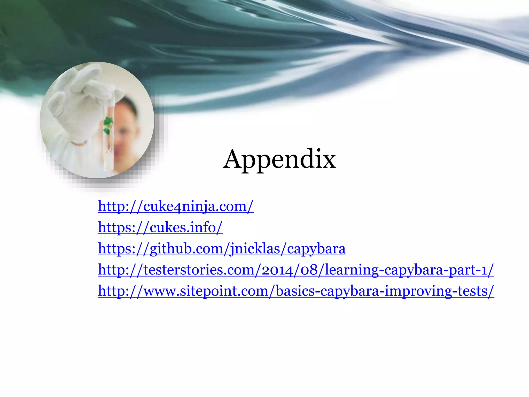 Cucumber_Capybara | PPT