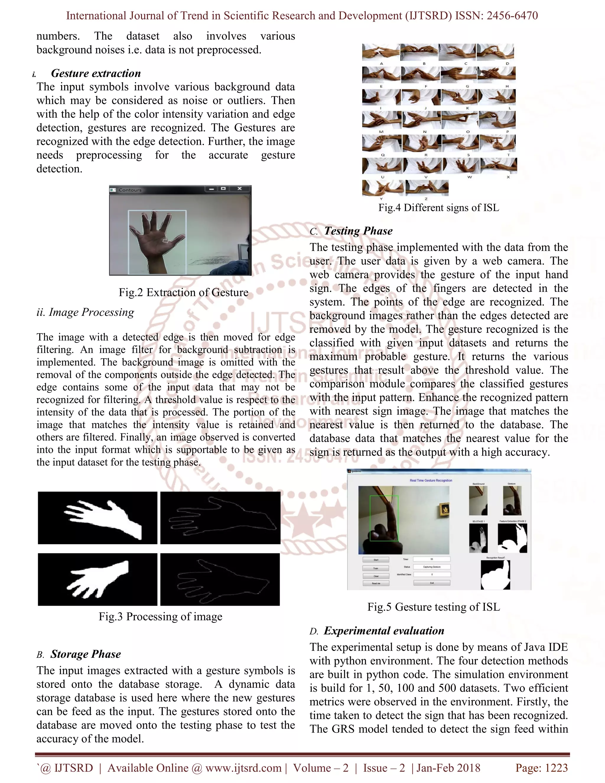 GRS '“ Gesture based Recognition System for Indian Sign Language ...
