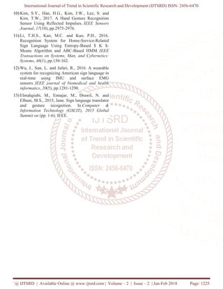 GRS '“ Gesture based Recognition System for Indian Sign Language ...